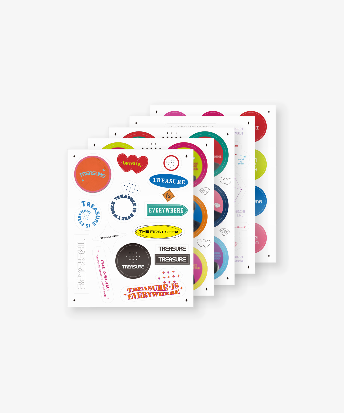 TREASURE | [TREASURE MAP] Sticker Set