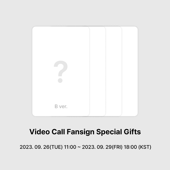 E'LAST | [VIDEO CALL FANSIGN] 4th MINI ALBUM [iDENTIFICATION] (SET)