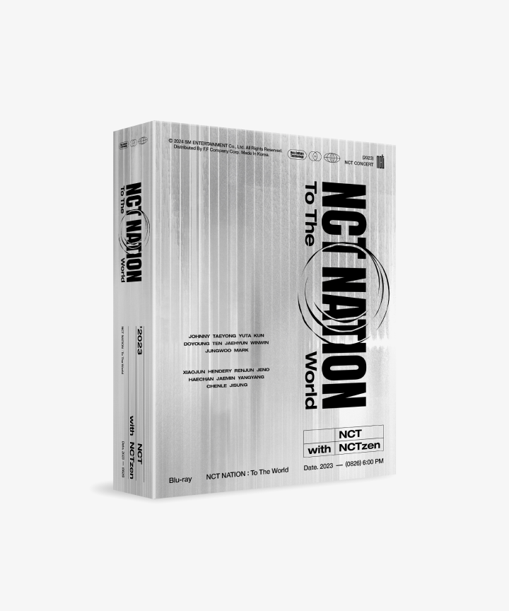 NCT 127 | 2023 NCT CONCERT - NCT NATION : To The World in INCHEON Blu-ray