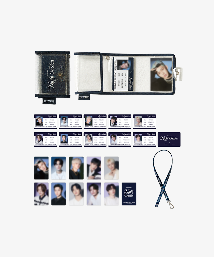 TREASURE | [NIGHTGARDEN] TREASURE PVC CARD WALLET