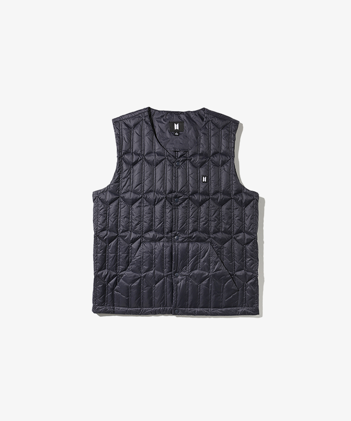 BTS | Basic Down Vest (navy)
