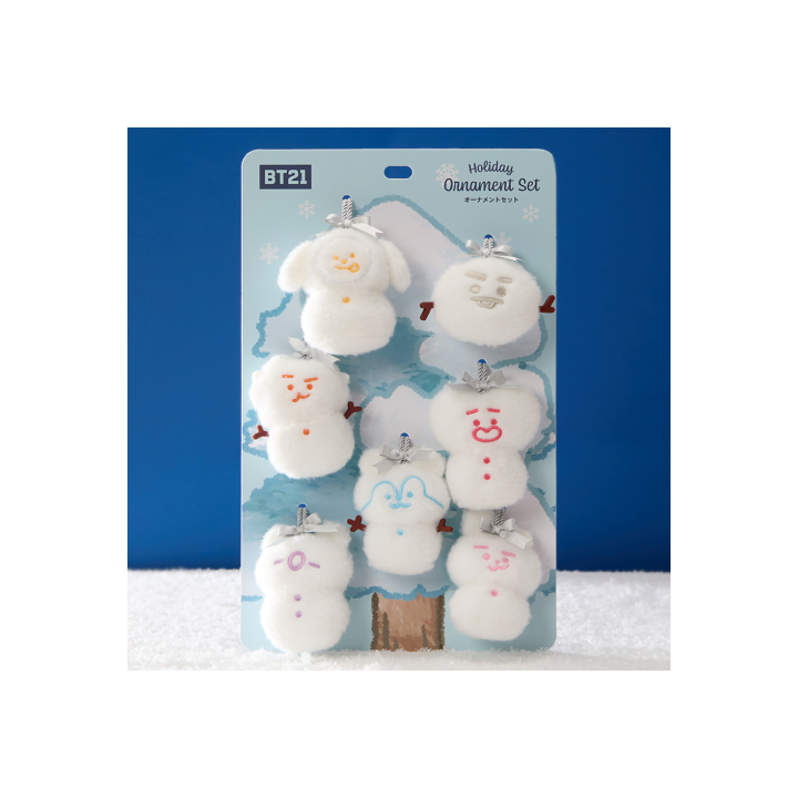 BTS | Snowman Ornament Set (7pcs)