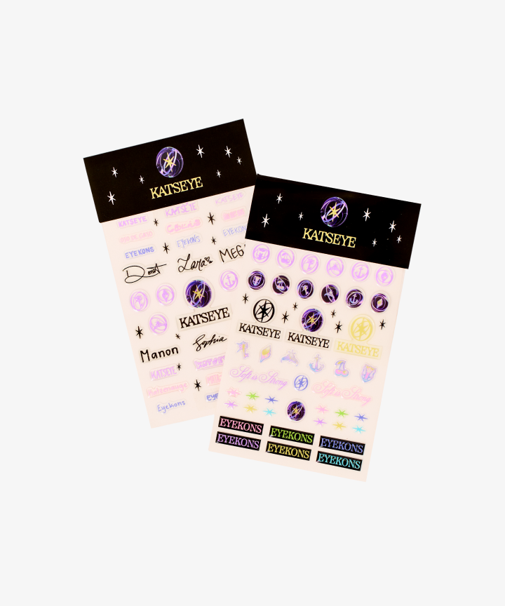 KATSEYE | DIY sticker set (3D)