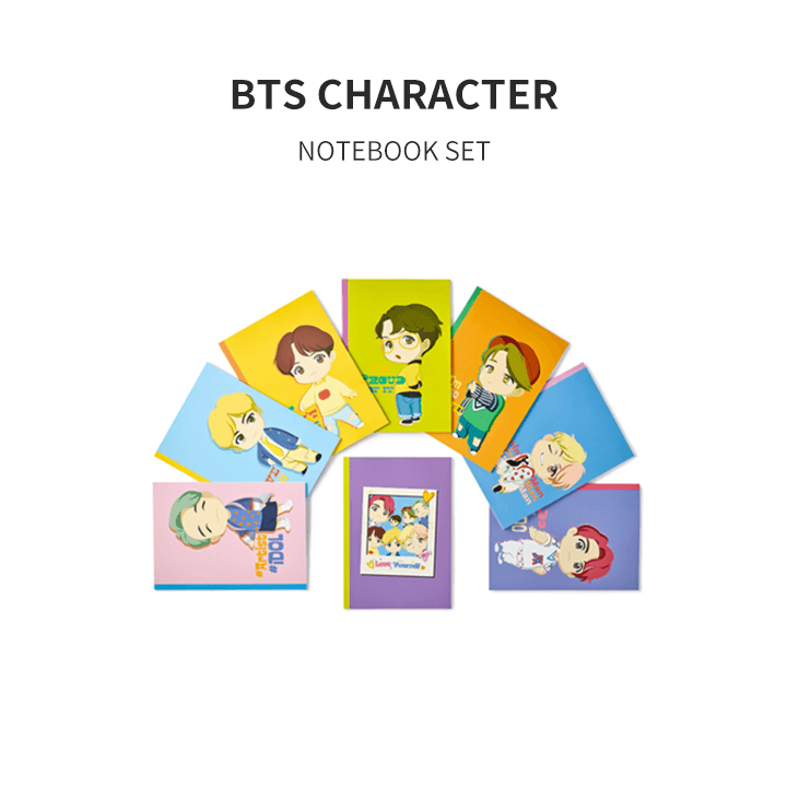 BTS | Character Notebook _SET