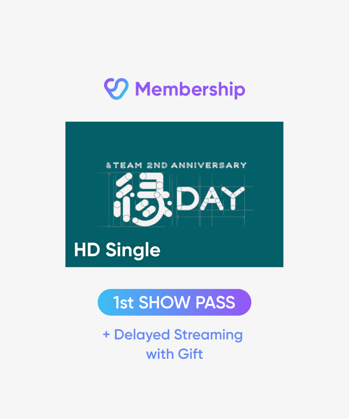 &TEAM | &TEAM '縁 DAY' HD Single-view + Gift (9/3 1st SHOW PASS)