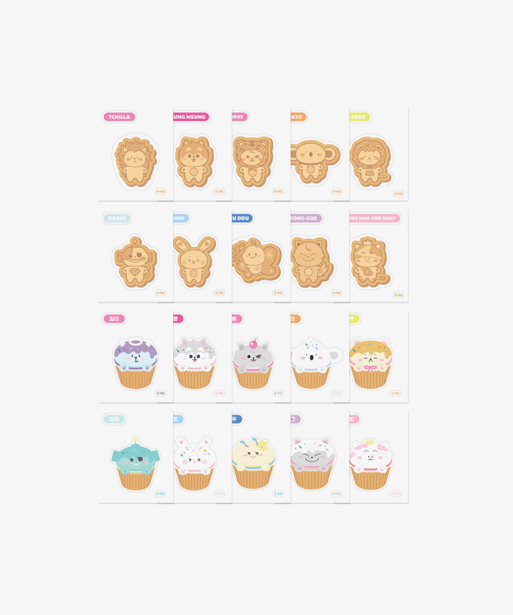 TREASURE | [FUNNYTREASURES2] TREASURE RANDOM SEAL STICKER PACK