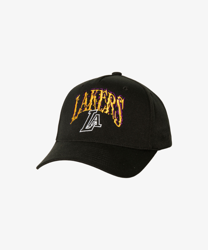 BTS | [SUGA X NBA] GLITCH STRETCH SNAPBACK (LAKERS)