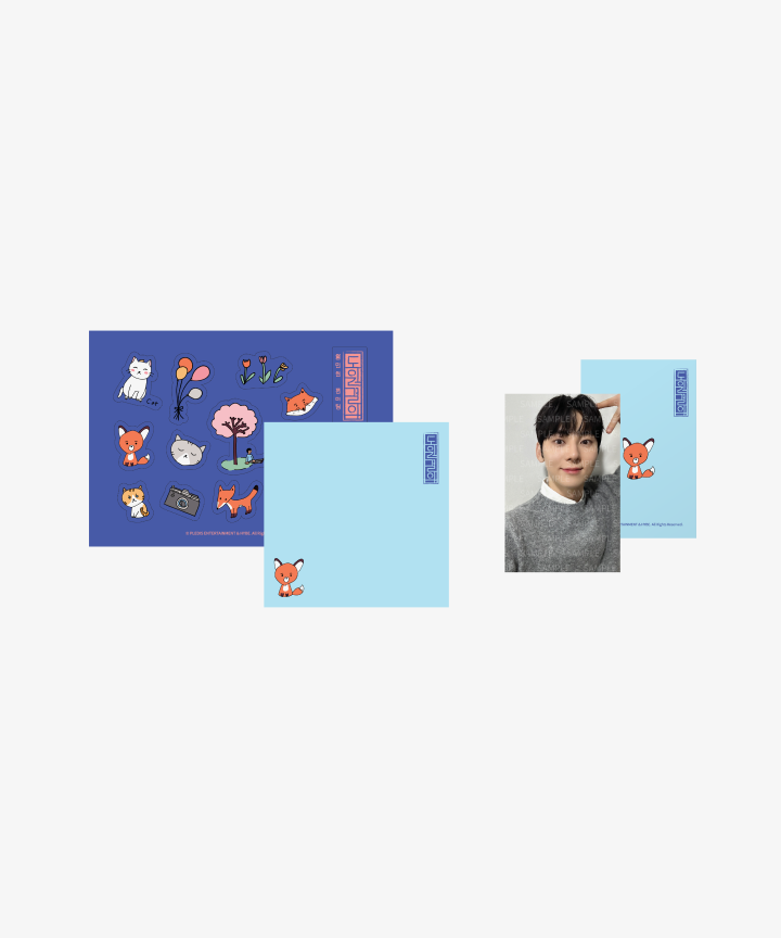 HWANG MIN HYUN | Sticker & Memo Pad Set