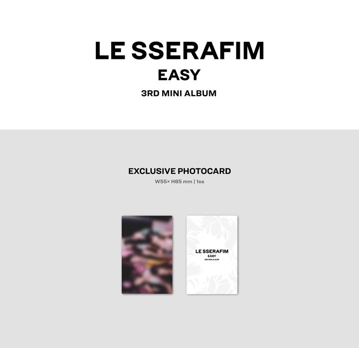 LE SSERAFIM | 3rd Mini Album 'EASY' Vol. 1 BALMY FLEX