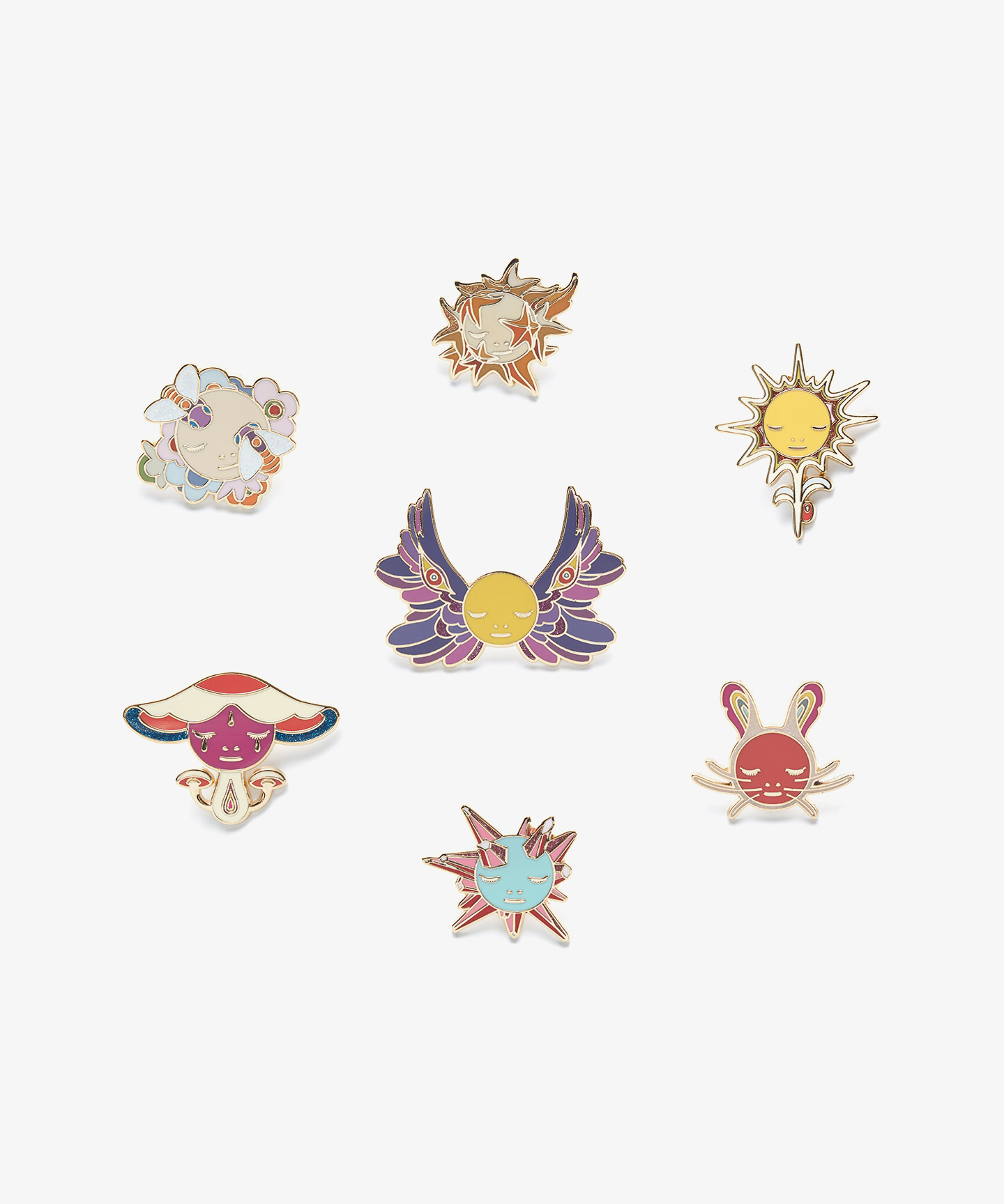 BTS | SEVEN PHASES Badge Set