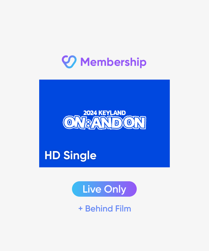 SHINee | 2024 KEYLAND ON : AND ON HD Single-view (Live Only) + Behind Film