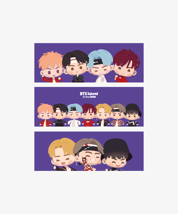 BTS | [In the SEOM] Long Photo Sticker (MIC Drop Ver.)