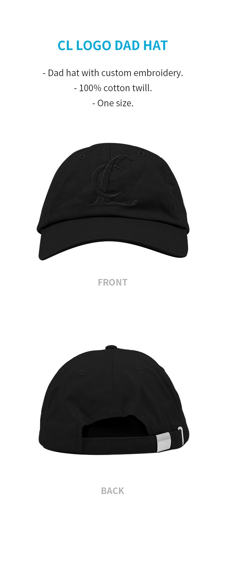 CL | Logo Dad Hat
