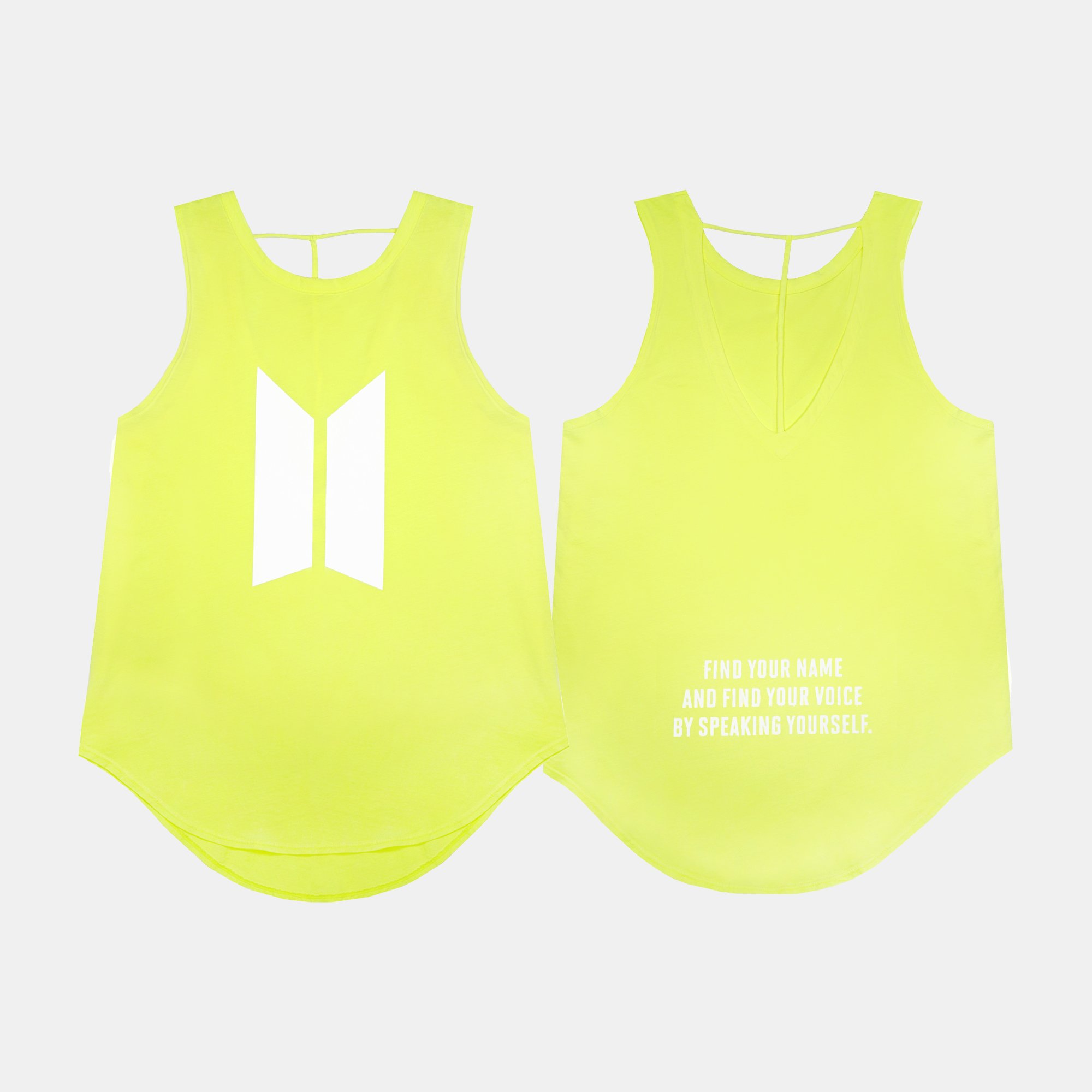BTS | STRING TANK [FIND YOUR NAME : NEON]