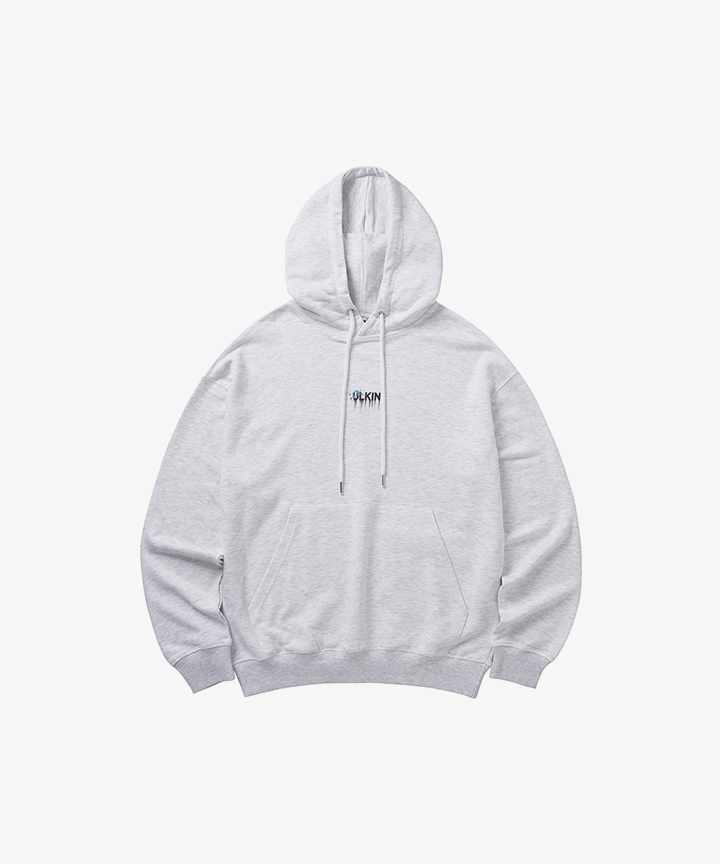 iKON | [ULKIN X iKON DK] iKonic Smile Hoodie_Light grey