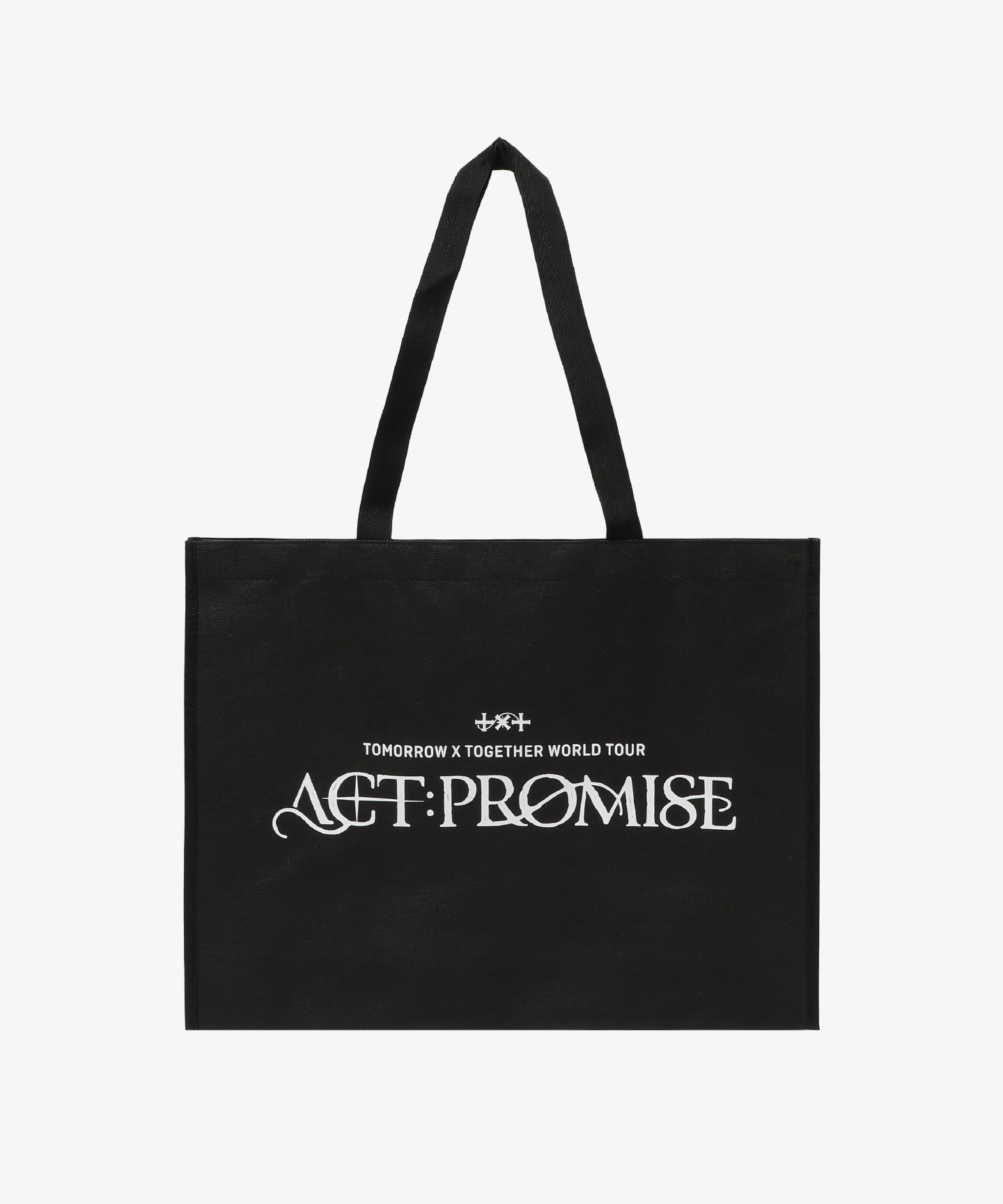 TOMORROW X TOGETHER | [ACT : PROMISE] SHOPPER BAG(black)