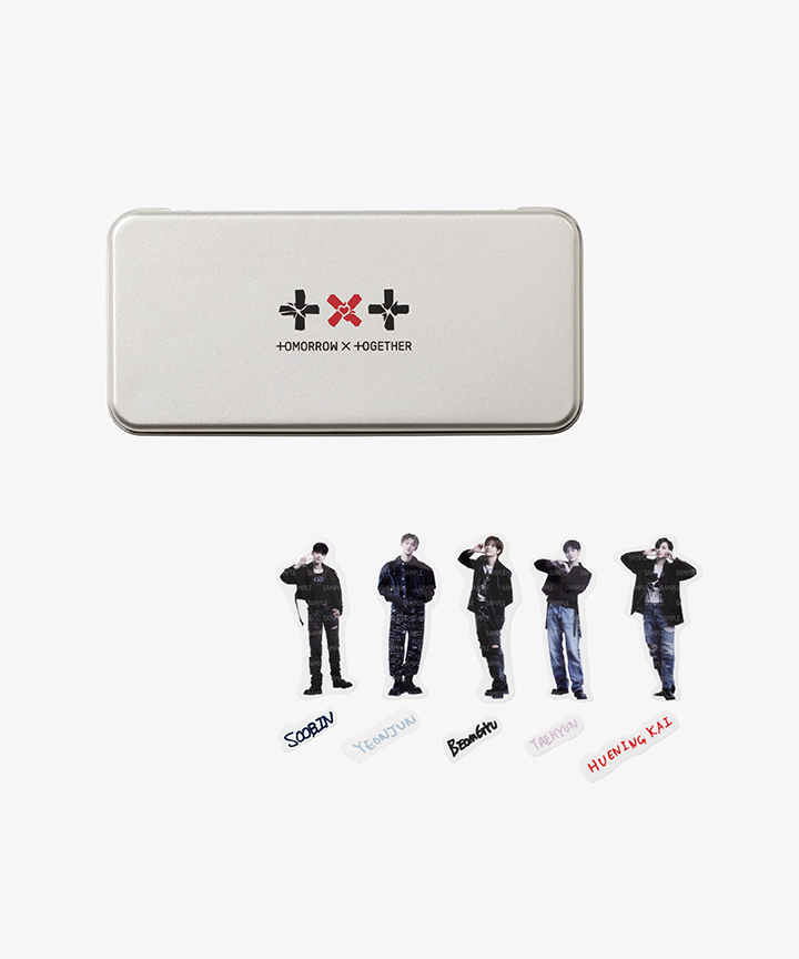 TOMORROW X TOGETHER | Tin Pen Case + Sticker Set