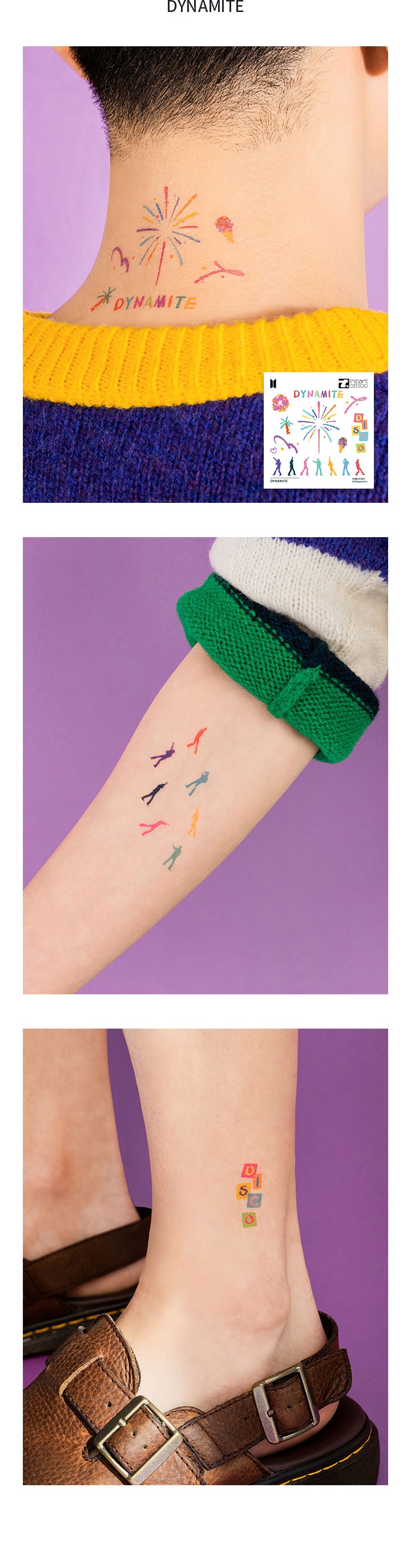 BTS | [instant tattoo] Dream Set