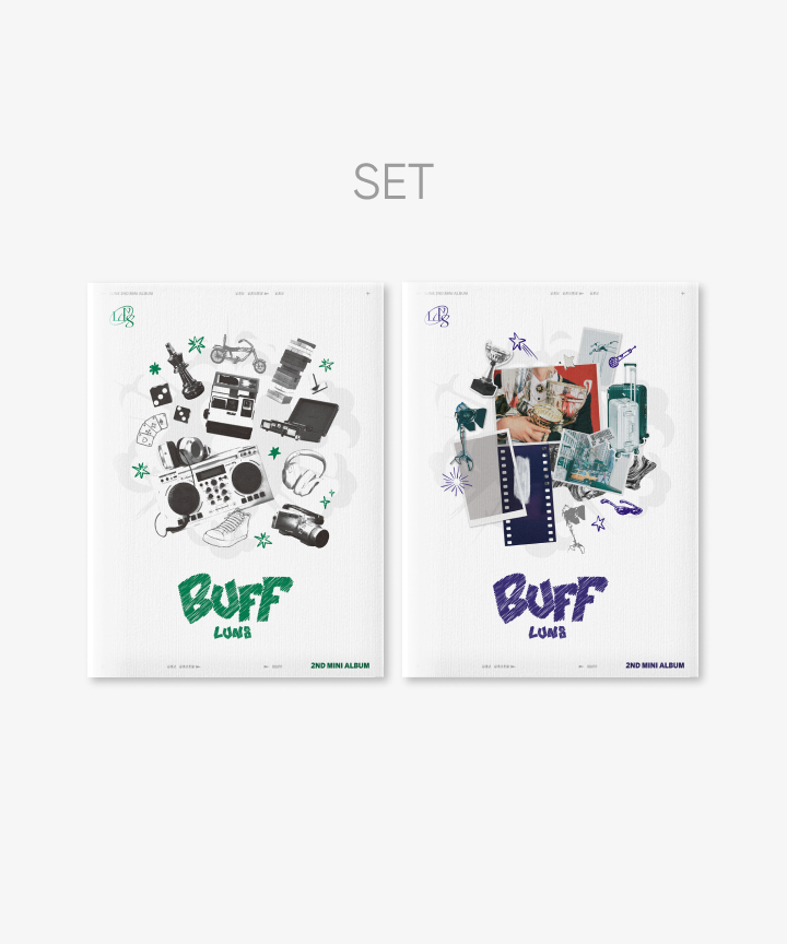 LUN8 | 2nd Mini Album [BUFF] (Set)