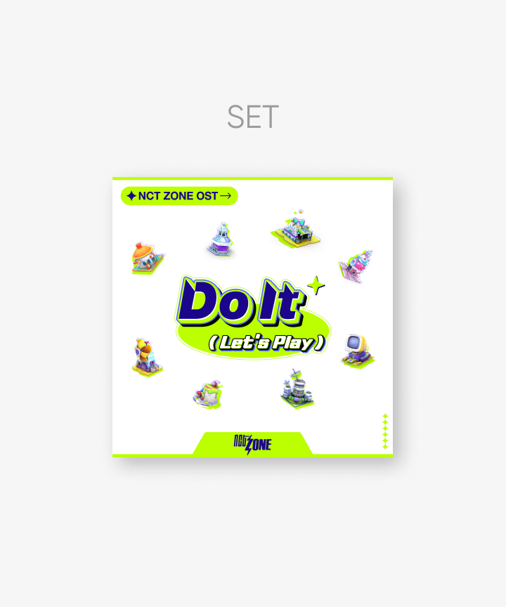 NCT DREAM | NCT ZONE OST ALBUM ‘Do It(Let’s Play)’ SET