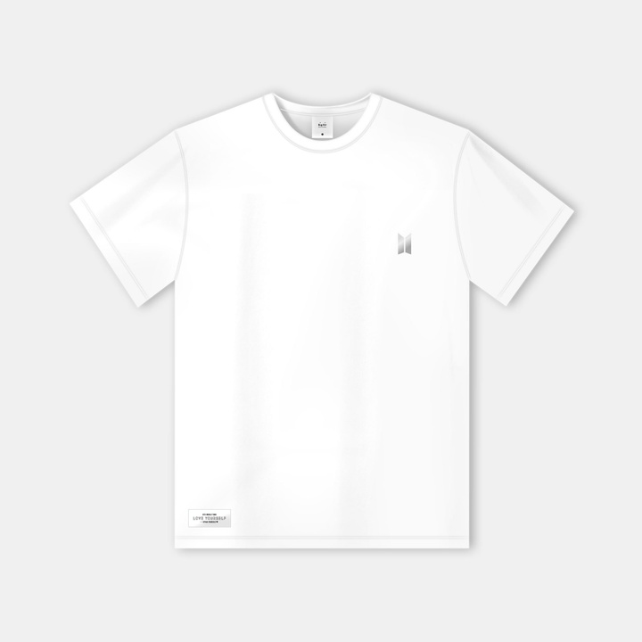 BTS | T-SHIRT [BTS LOGO : WHITE]