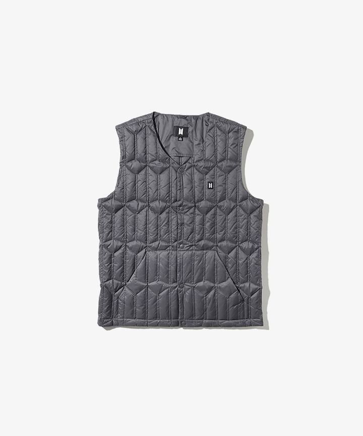 BTS | Basic Down Vest (grey)
