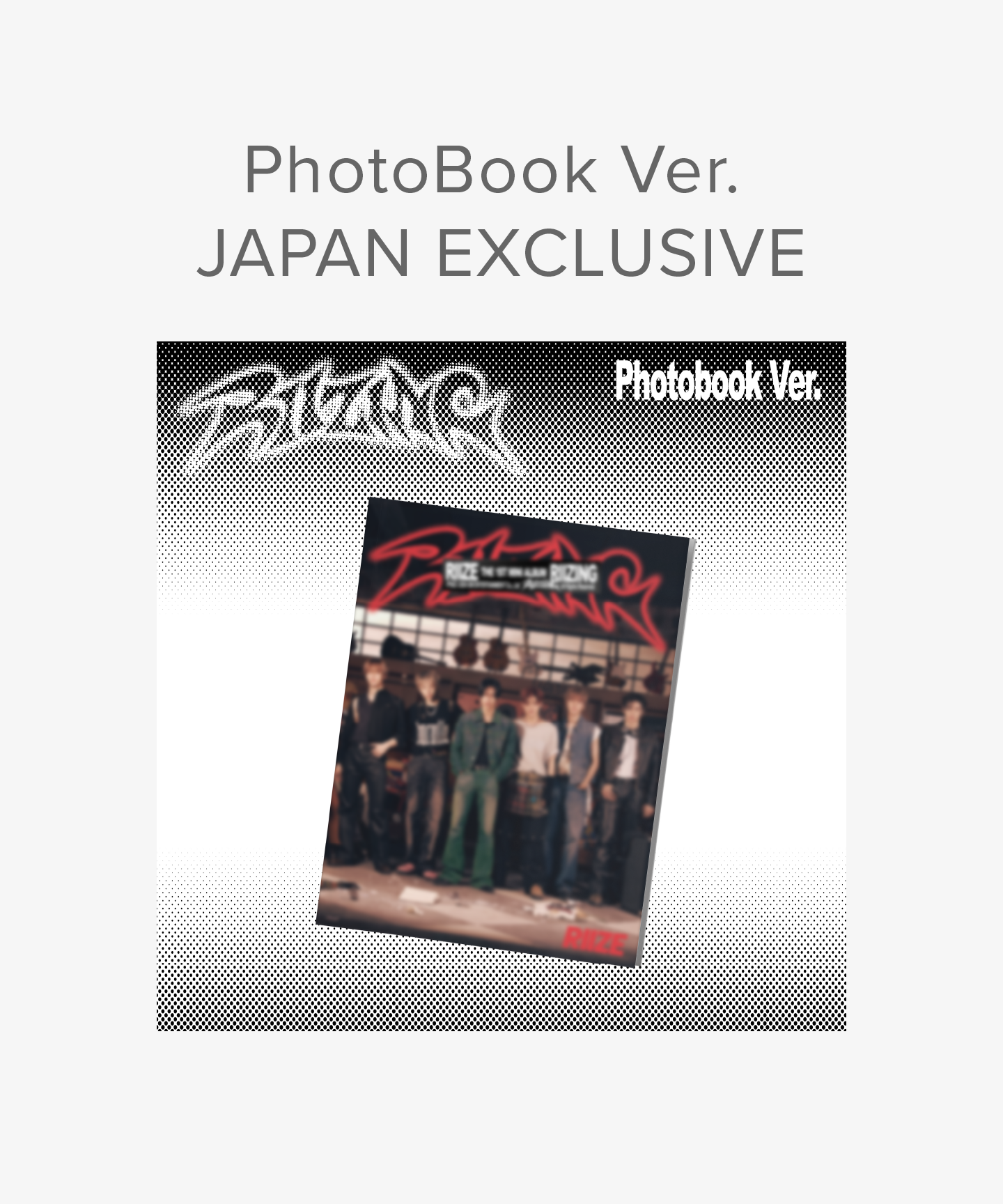 RIIZE | RIIZE 1st Mini Album 『RIIZING』（Photobook Ver.) JAPAN EXCLUSIVE Ver.