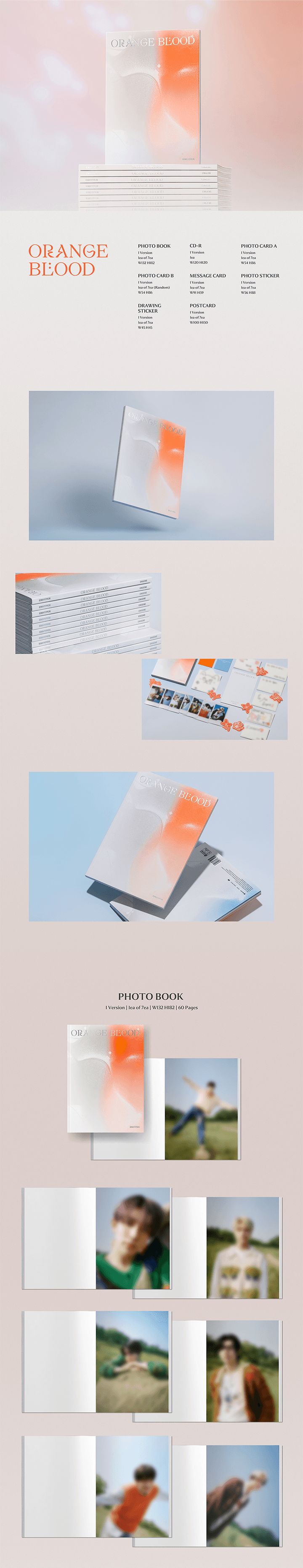 ENHYPEN | [EN-CONNECT Night] ORANGE BLOOD (ENGENE ver.) (Set)