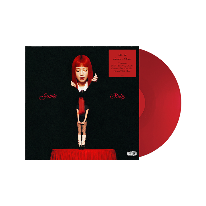 JENNIE | The 1st Studio Album [Ruby Vinyl] (Unsigned)