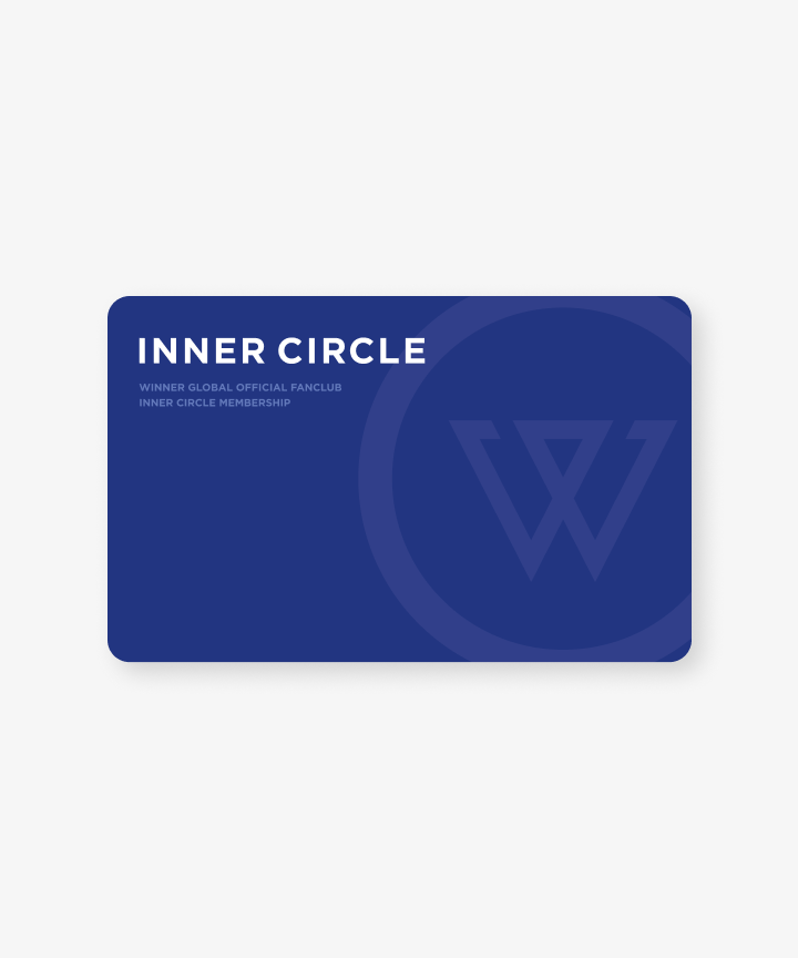 WINNER | INNER CIRCLE MEMBERSHIP (JP)