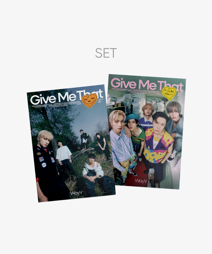 WayV | The 5th Mini Album [Give Me That] (Photo Book Ver.) (Set)