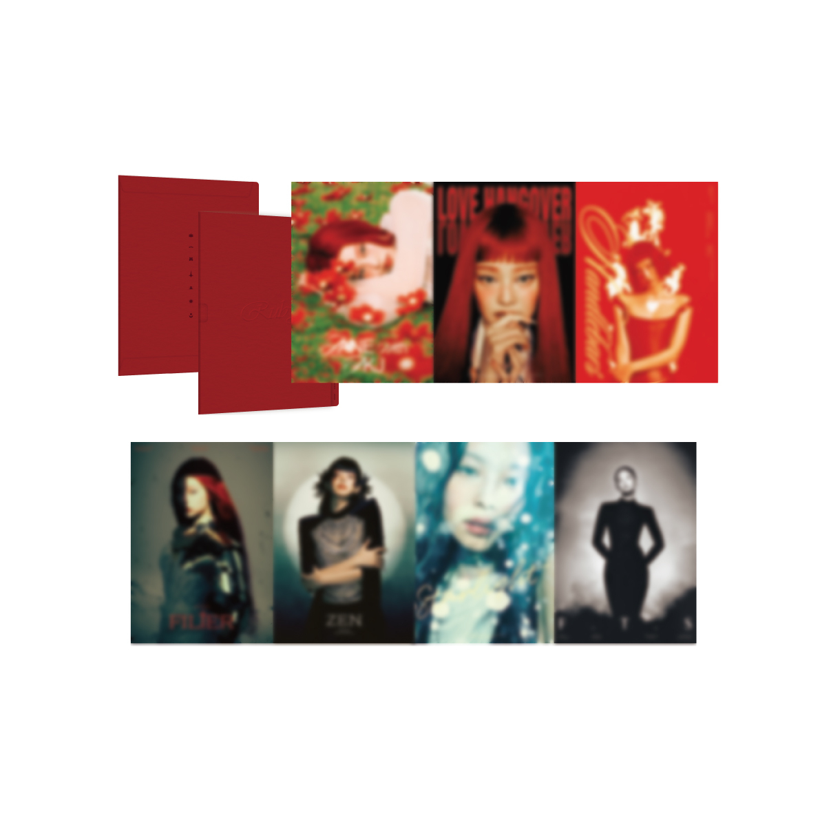 JENNIE | [Ruby] Poster + Sleeve Set