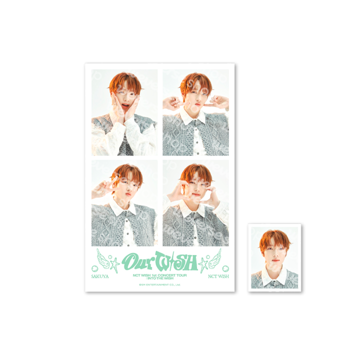 NCT WISH | 4 CUT + ID PHOTO SET