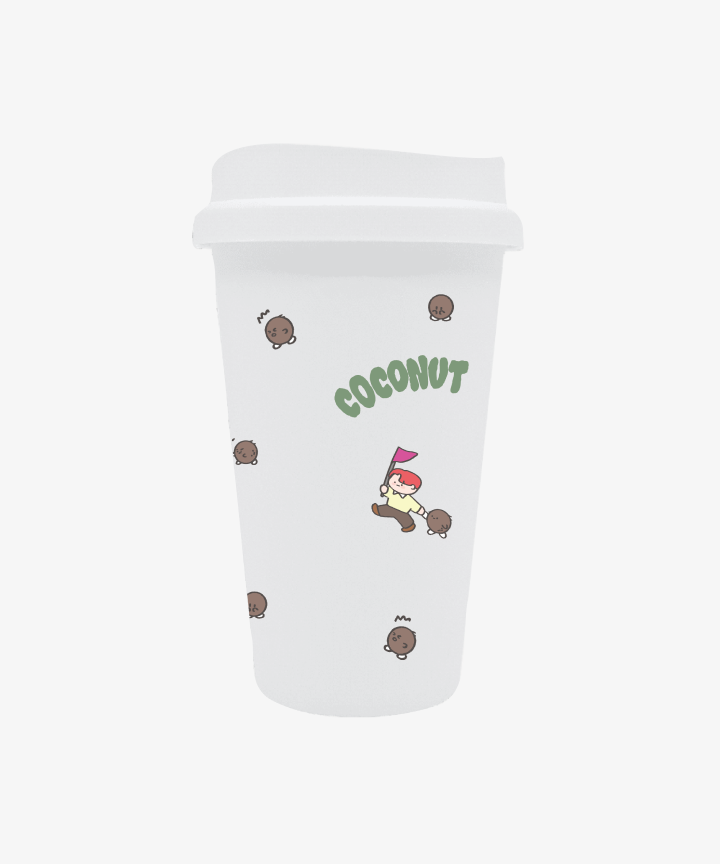 KIM JUN SU | Coconut Reusable Tumbler (Translucent)