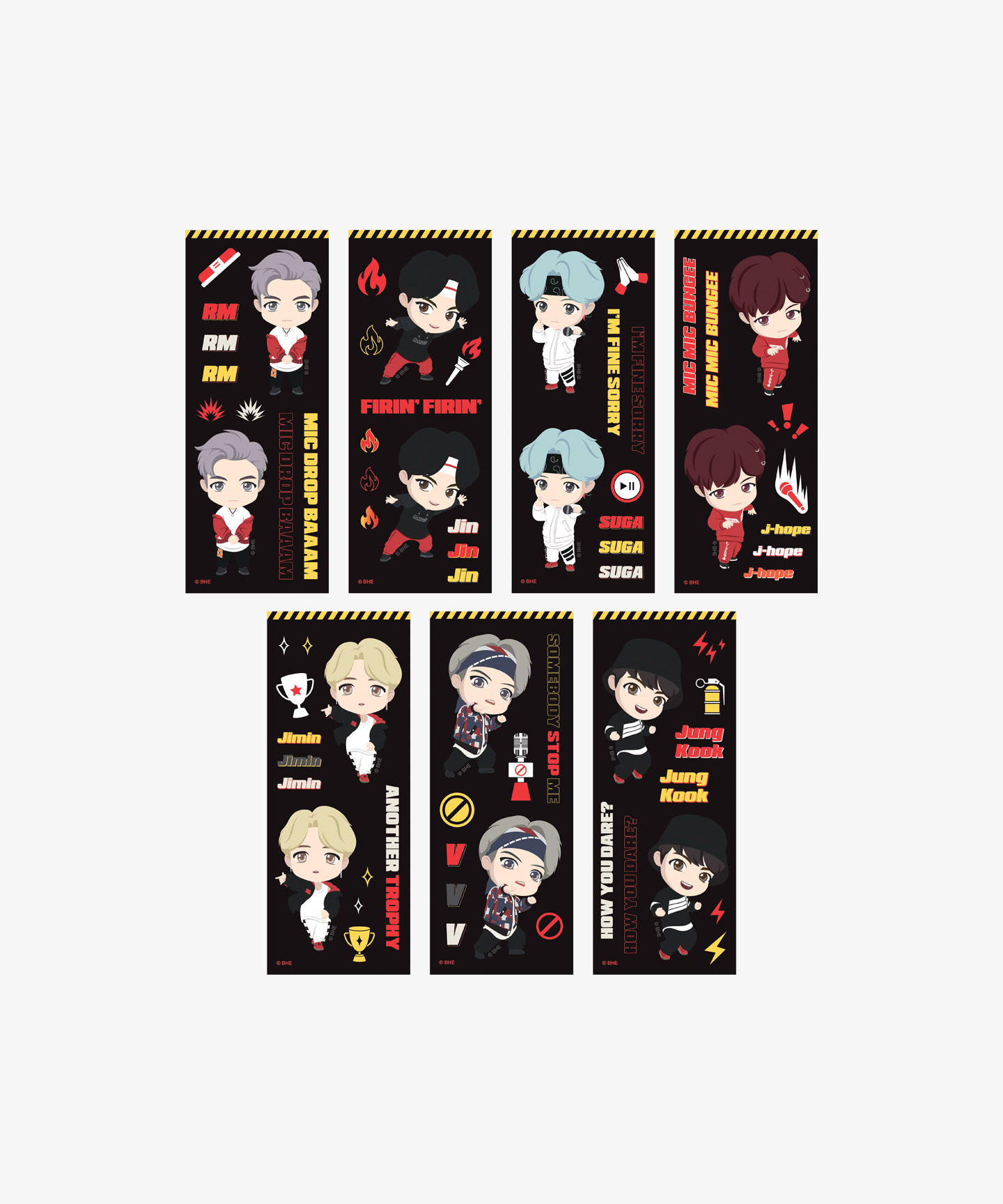 BTS | TinyTAN Removable Sticker