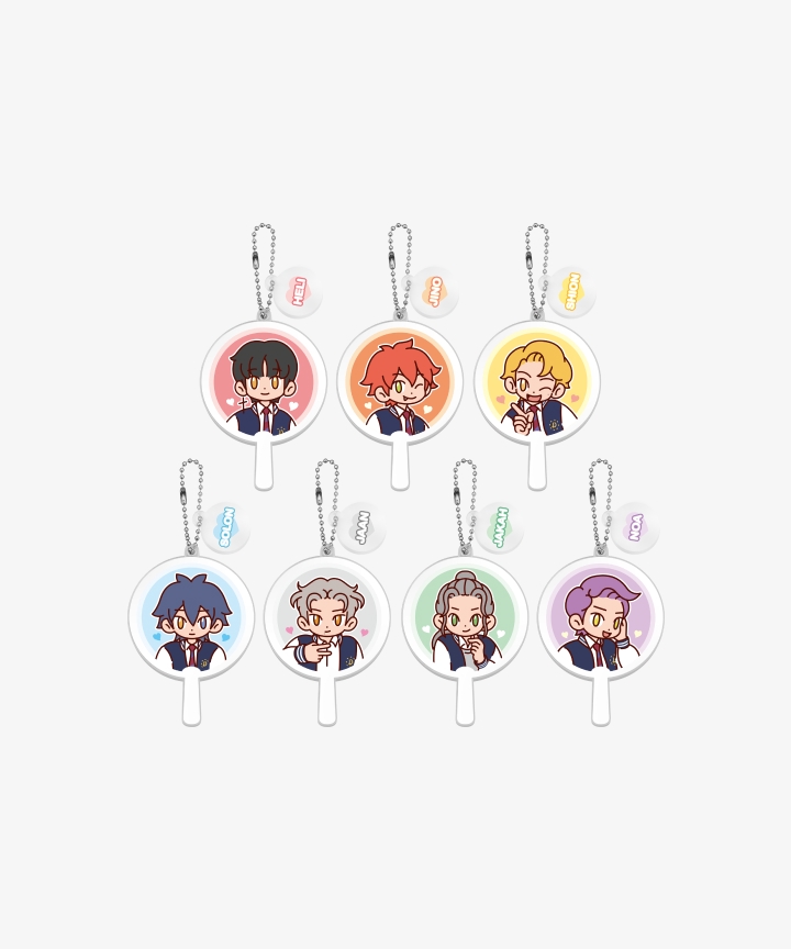 DARK MOON | PICKET KEYRING