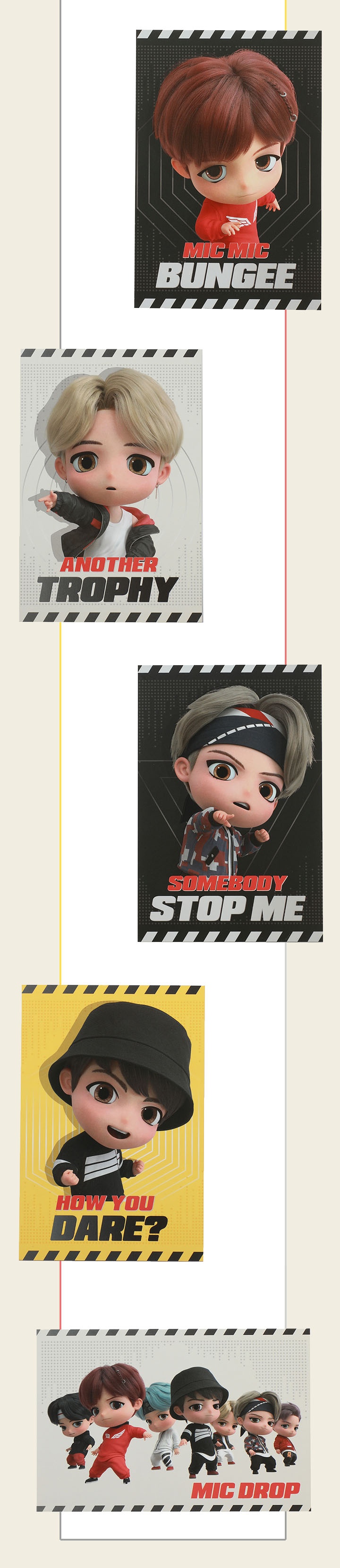 BTS | TinyTAN Postcard set