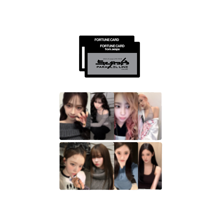 aespa | FORTUNE SCRATCH CARD SET