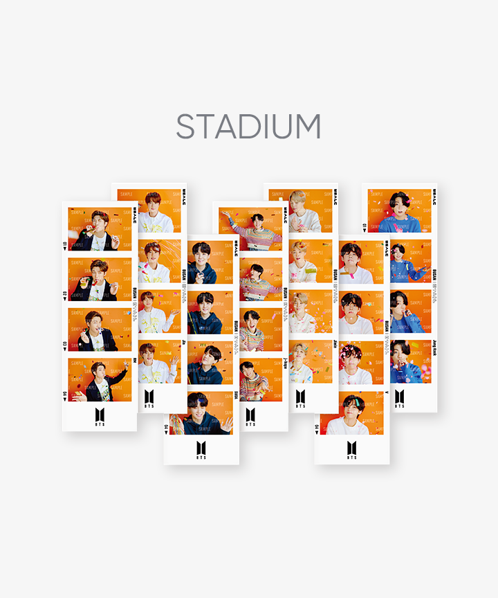 BTS | [STADIUM] 4-Cuts Photo Set