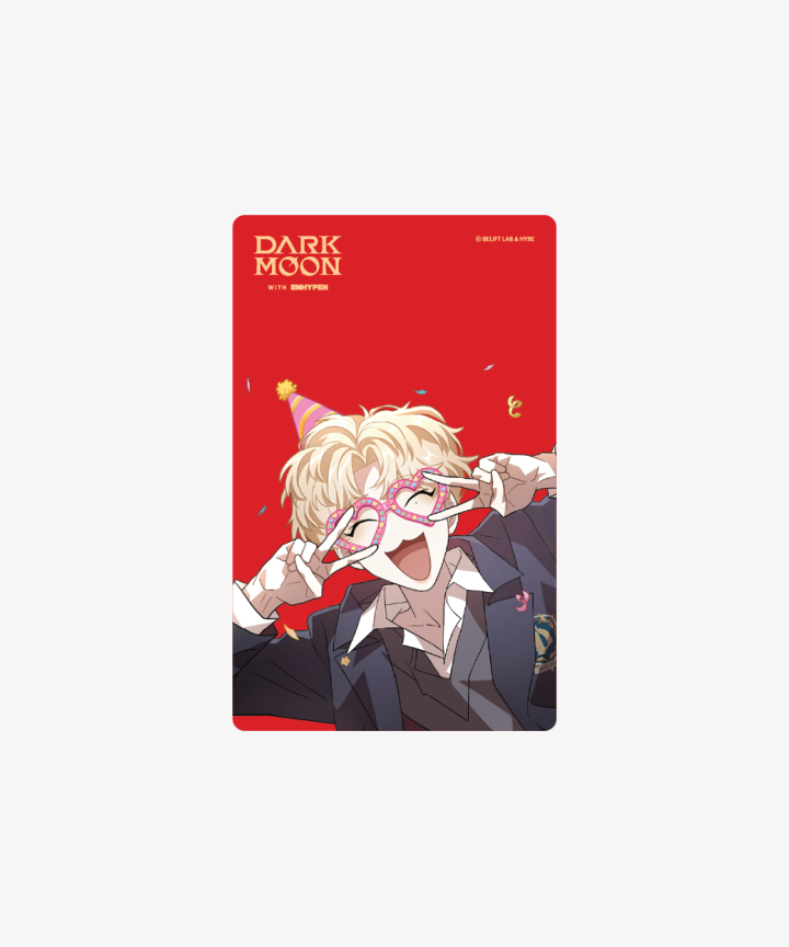 DARK MOON | WEBTOON CARD STICKER (SHION)