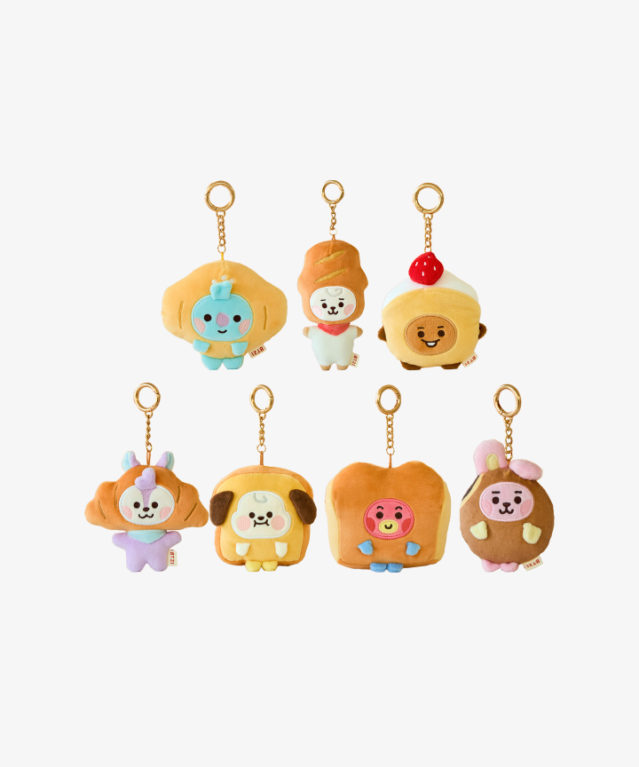 BTS | BABY PLUSH KEYRING BAKERY SHOP