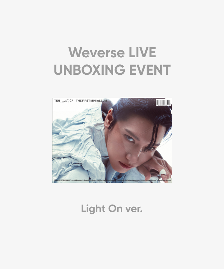 WayV | [Weverse LIVE] The 1st Mini Album [TEN] (Light On Ver.)