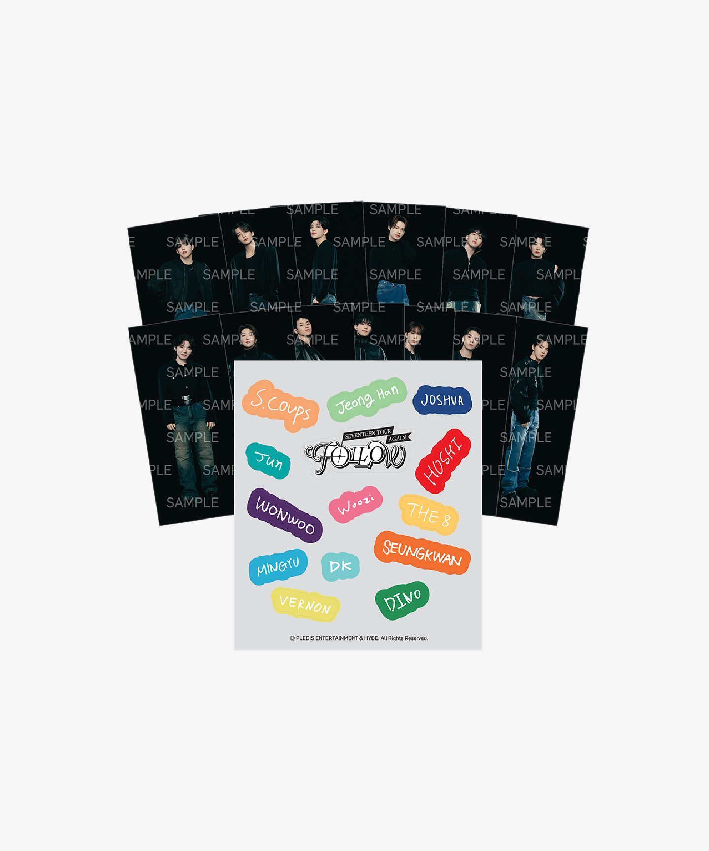 SEVENTEEN | [FOLLOW AGAIN] STICKER SET