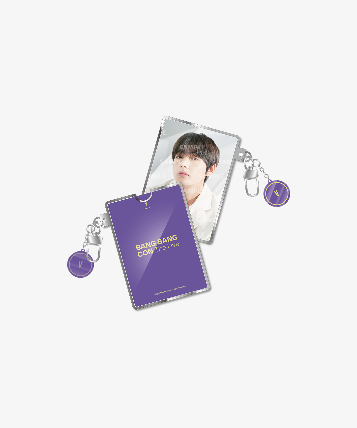 BTS | [50% BF 2021] Photo Card Holder Keyring