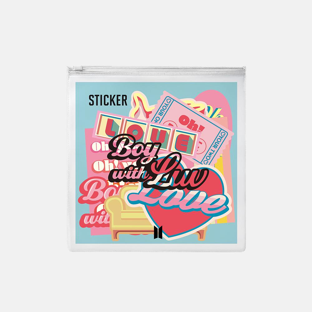 BTS | BTS Boy with Luv Sticker Set