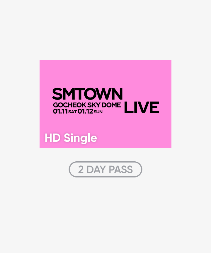 SMTOWN | SMTOWN LIVE 2025 in SEOUL HD Single-view (Live Only) 2DAY PASS