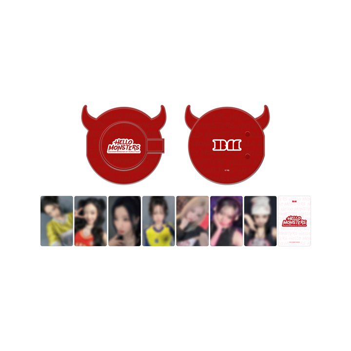 BABYMONSTER | [HELLOMONSTERS] BABYMONSTER HORN PVC PHOTOCARD COLLECT BOOK