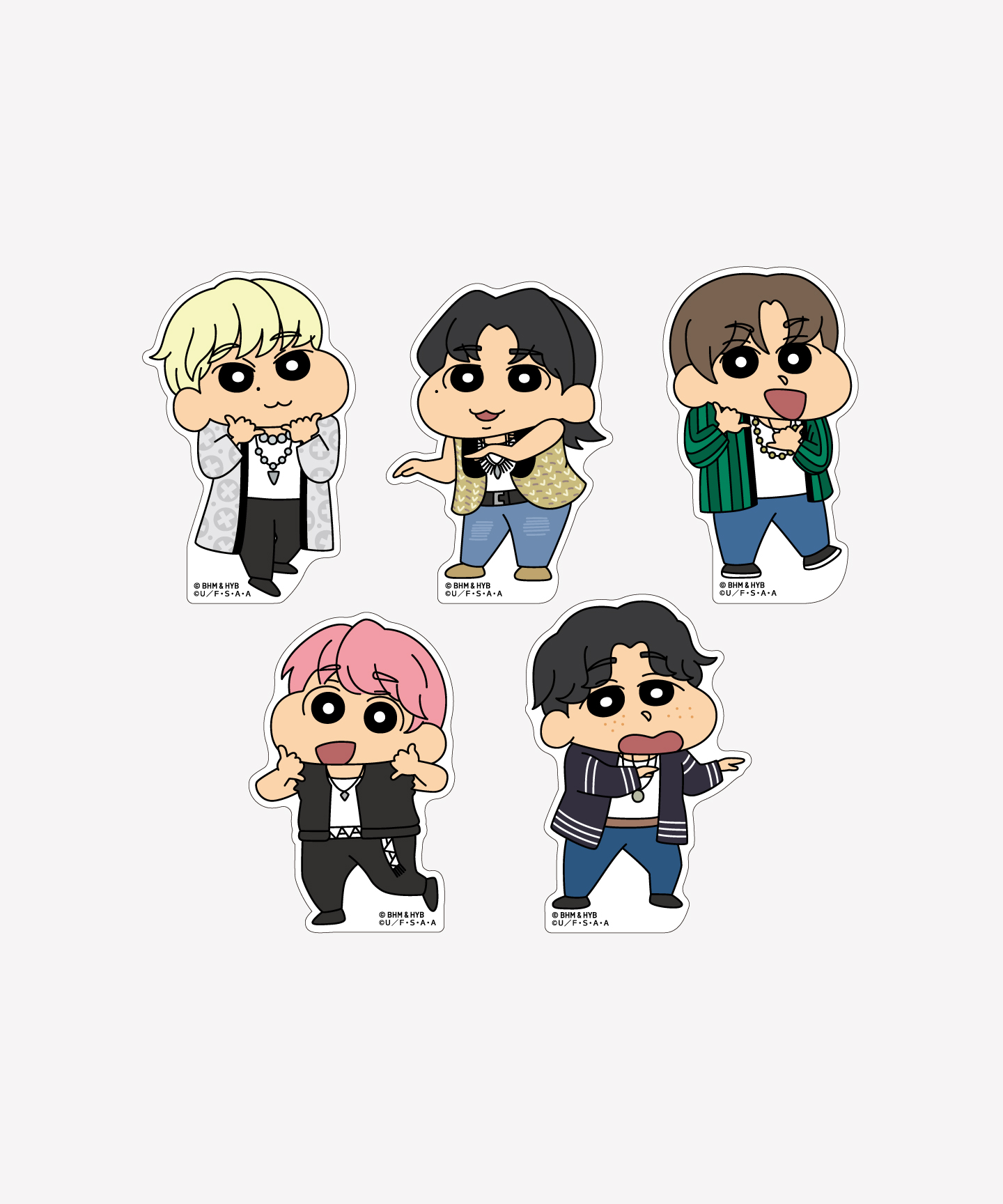 TOMORROW X TOGETHER | [TXT Crayon Shin-chan] ステッカー