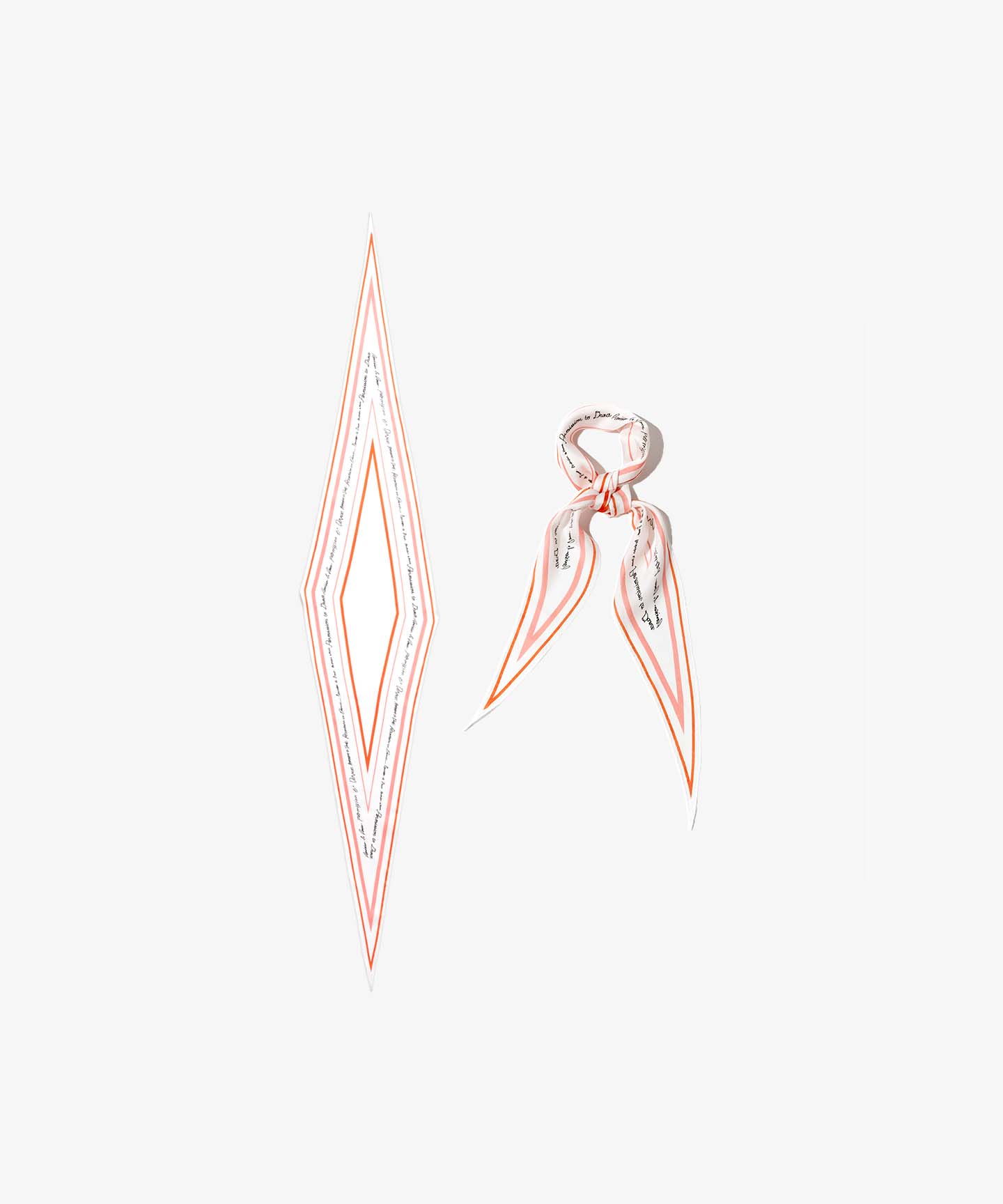 BTS | Diamond Scarf (white)