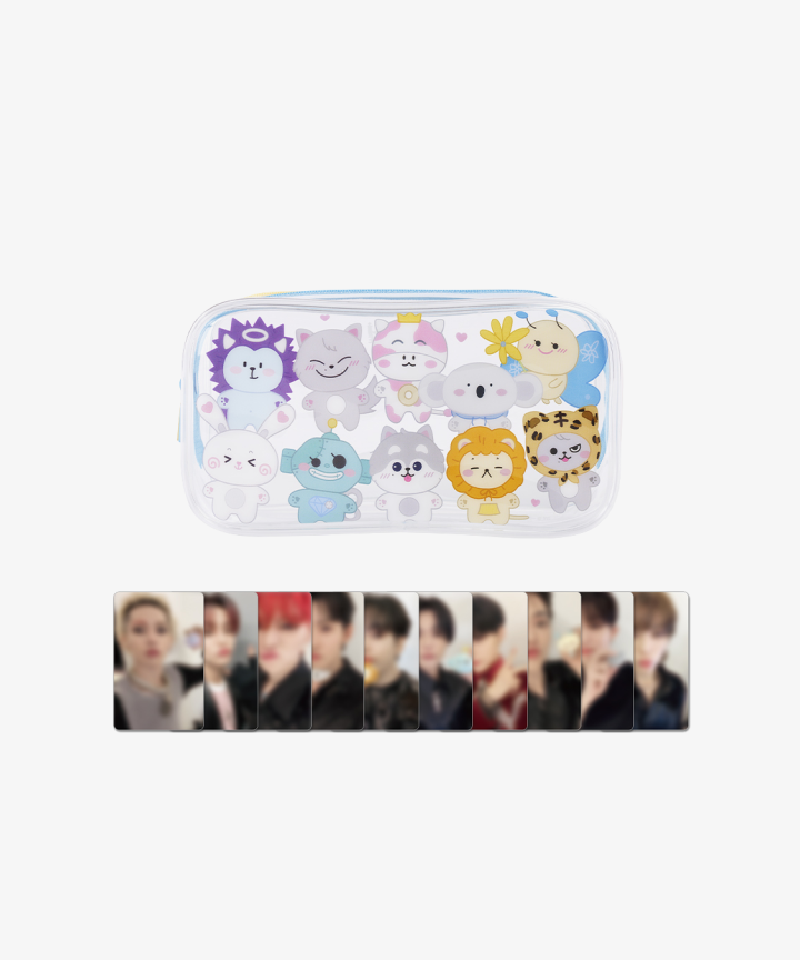 TREASURE | [FUNNYTREASURES2] TREASURE CLEAR POUCH_BLUE